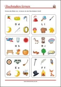 ABC Lernen / Leseübungen - Kleine Schule